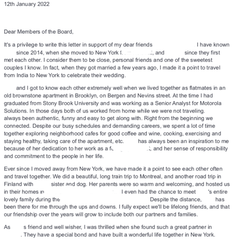 8 Co op Board Reference Letters That Sealed The Deal