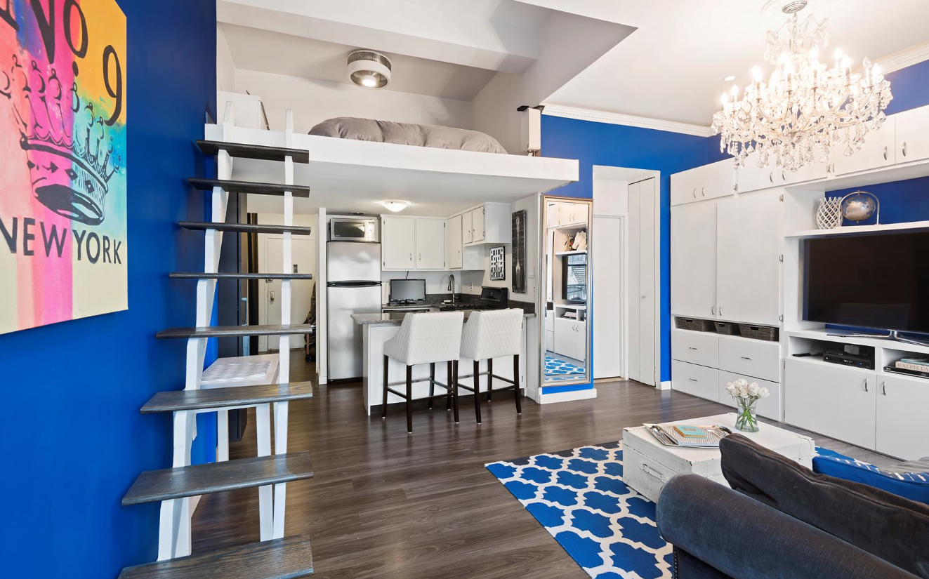 Six small studio apartments that give the impression of space to spare