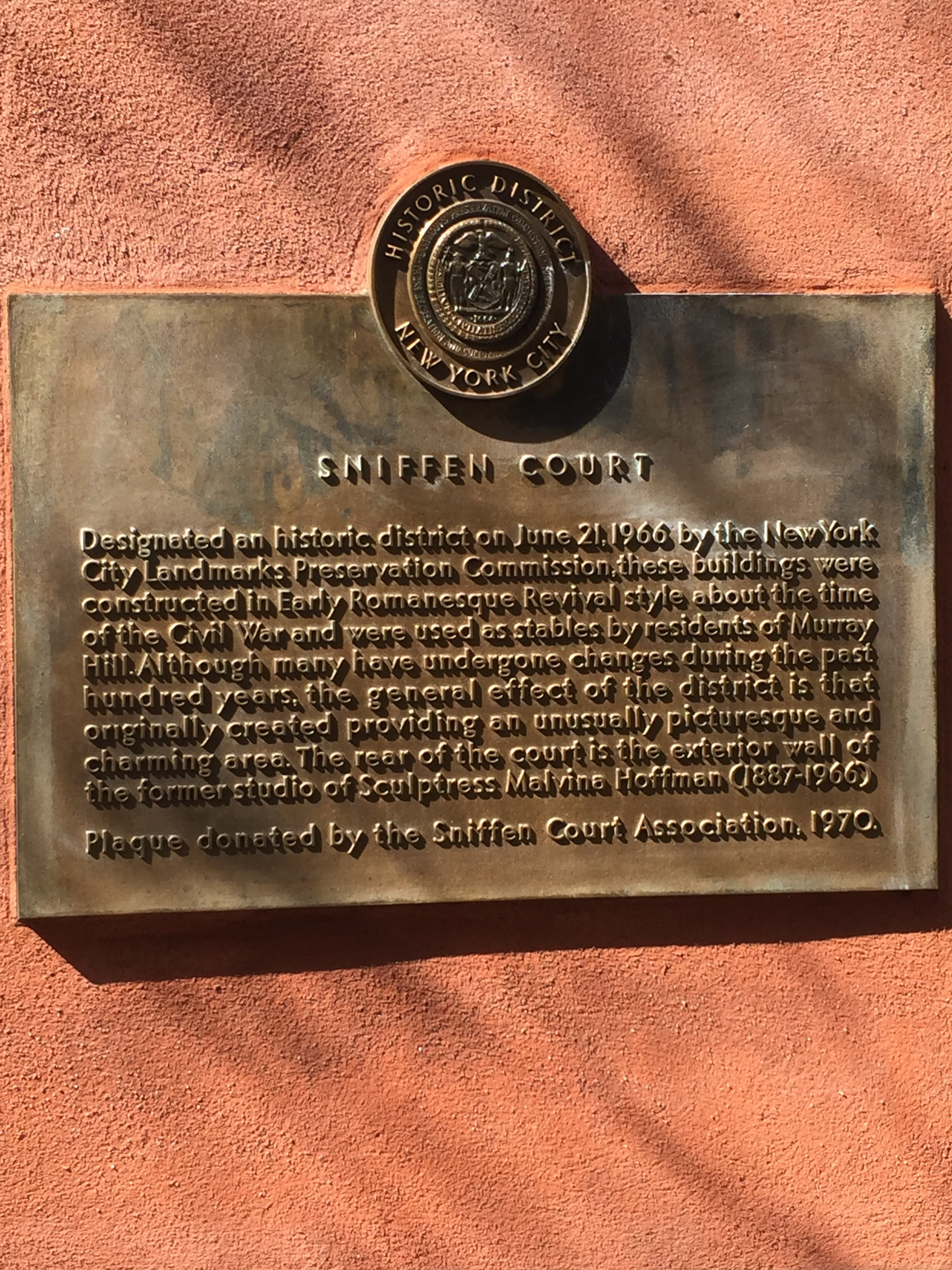 Inside Sniffen Court, Murray Hill's hidden Civil War-era side street