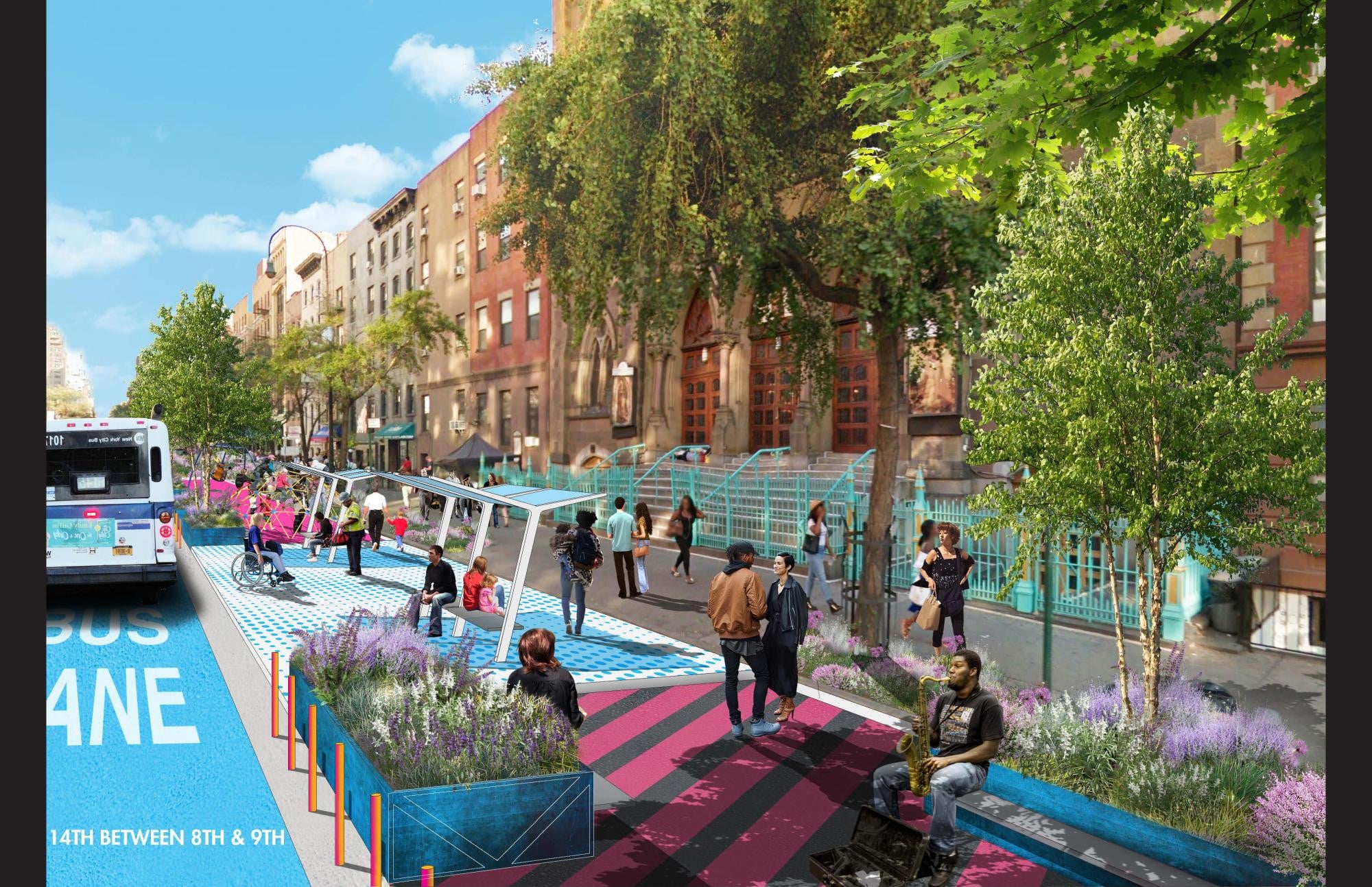 Check out this proposal for how to re-organize 14th Street during the L ...